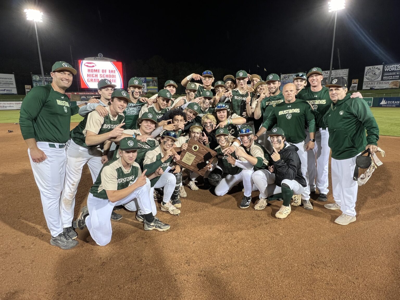 Brick Memorial Captures First Shore Conference Baseball Championship