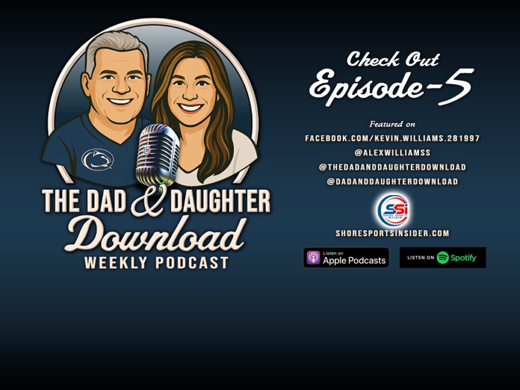 The Dad & Daughter Download Podcast Episode-5 - Shore Sports Insider